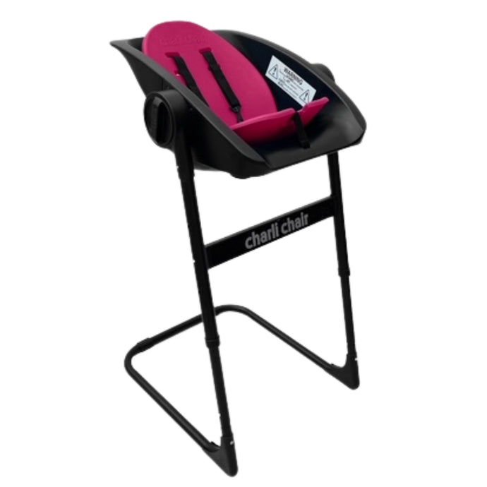Charli Chair Baby Shower and Bath Chair 2 in 1 Black – Baby Kingdom