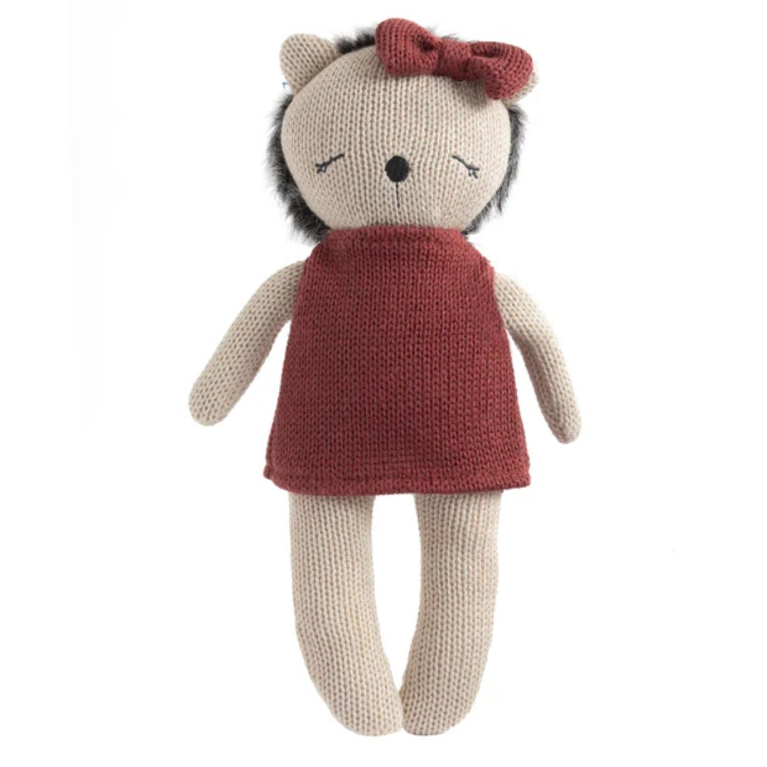 Living Textiles Animal Knitted Toy Helen the Hedgehog – Baby Kingdom
