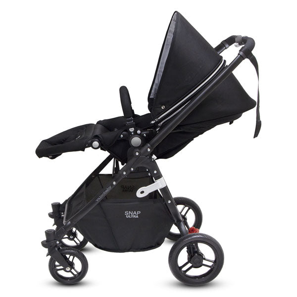 Valco Baby Snap Ultra (Pivot Seat) Stroller Midnight Black TRAVEL ...